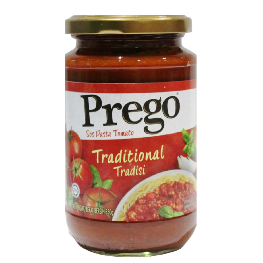 Prego Pasta Sauce - Traditional (350g) | Lazada
