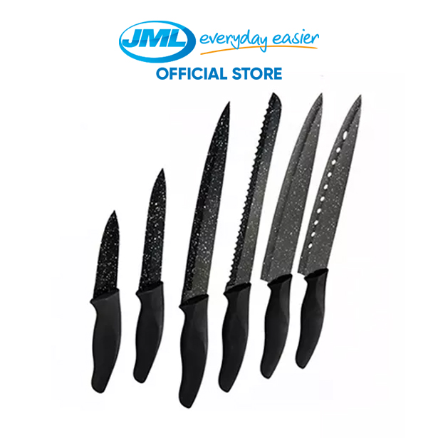 JML Stoneware Pro Chef Knife Set 6 pcs SKS | Lazada PH