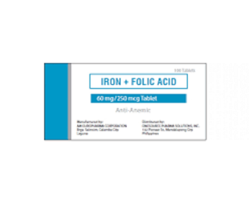 WATSONS Ferrous sulfate + Folic Acid 100 Tablets | Lazada PH