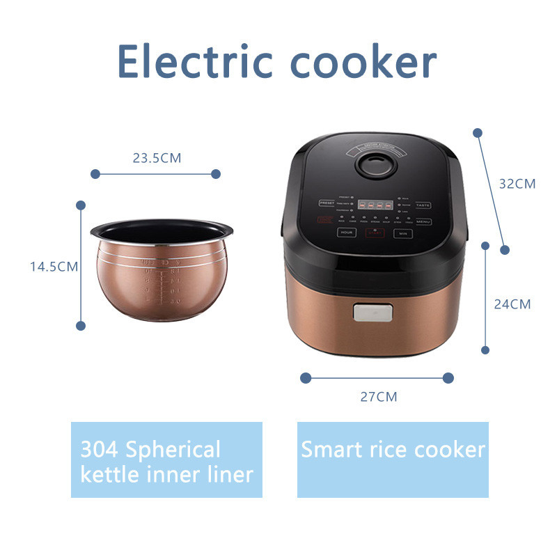 5L Awtomatikong Smart Rice Cooker, Mga Kagamitan sa Kusina, Smart Mini ...