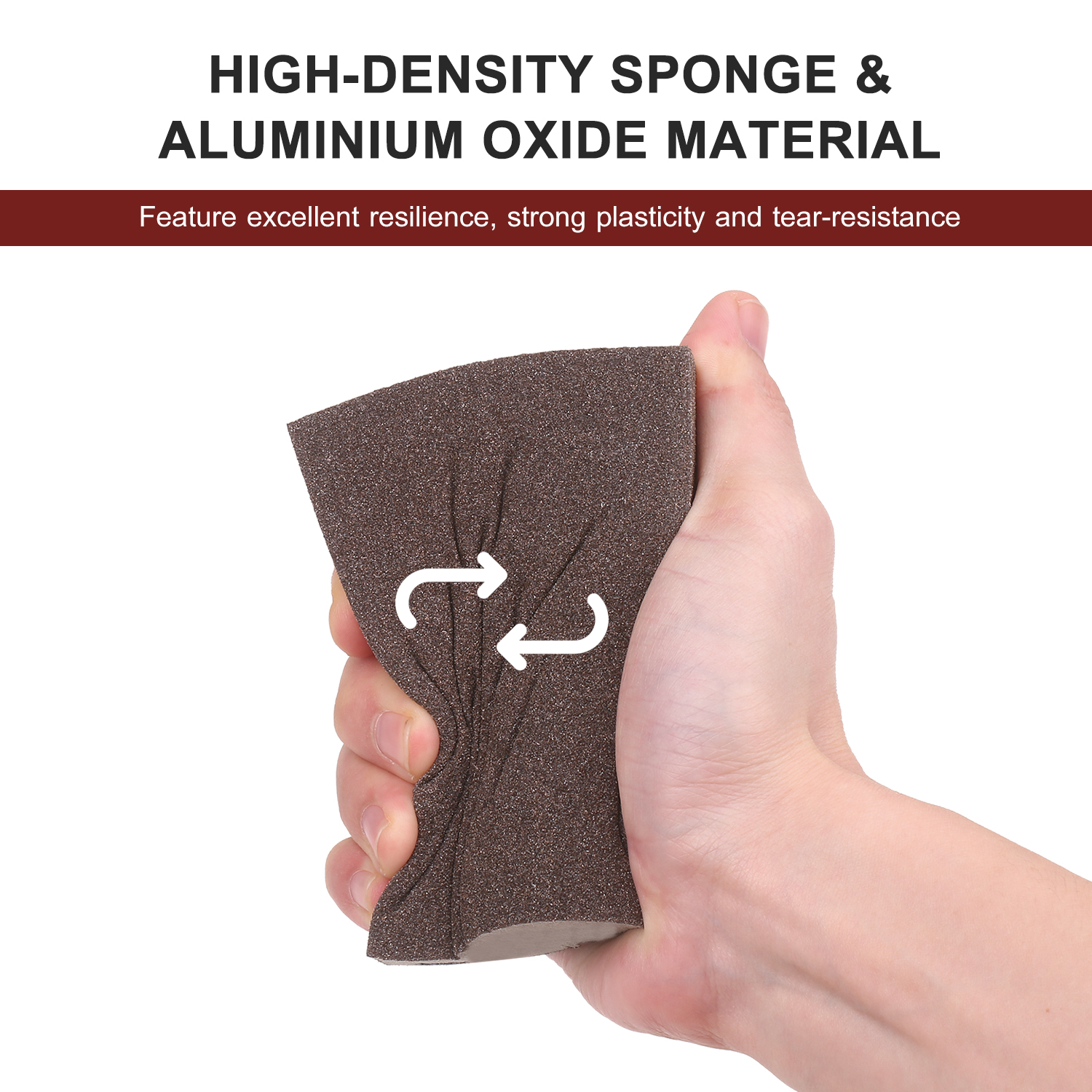 Sanding Sponges 6-Piece Reusable Washable Sanding Blocks Set 60/120/240 ...