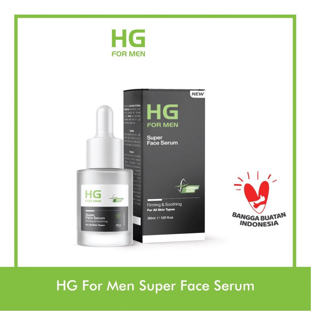 HG For Men Series - Shampoo | Tonic | Super Face Serum | Lazada Indonesia