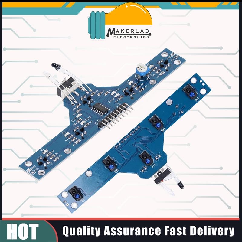 1 Channel 3 Channel 5 Channel Line Tracking Sensor Module for Arduino ...