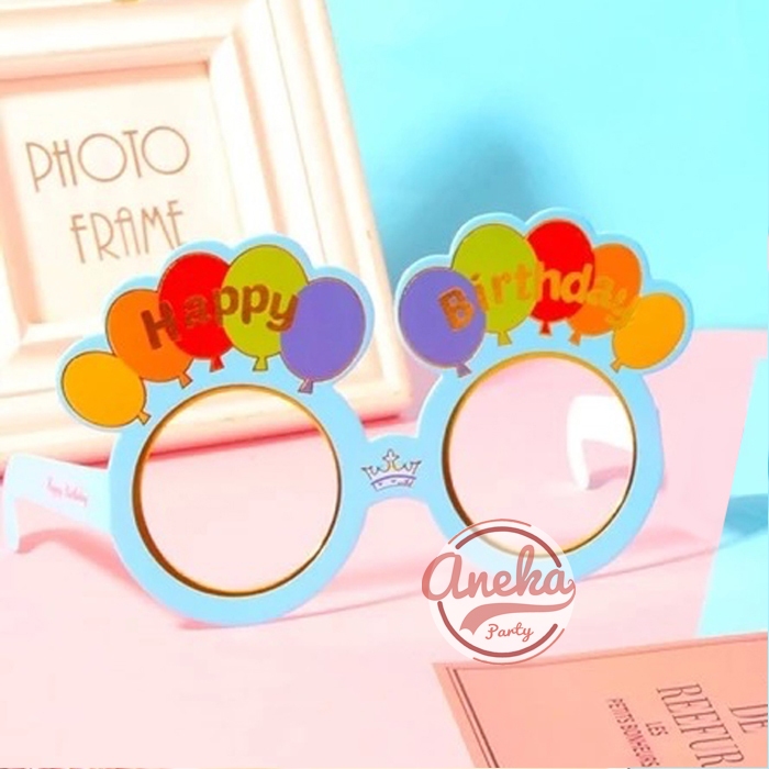 Kacamata HBD Kertas ultah / Kacamata Kertas / Kacamata Ulang Tahun HBD ...