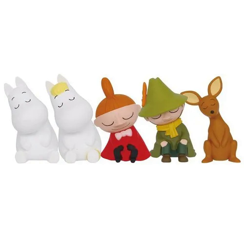 Original TAKARA TOMY Gashapon Moomin and Friends Sitting Shoulder To ...