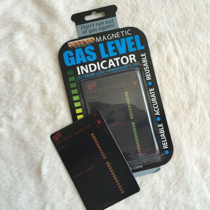 Smart Gas Level Indicator Measurement Soft Magnetic Sticker Propane Lpg ...