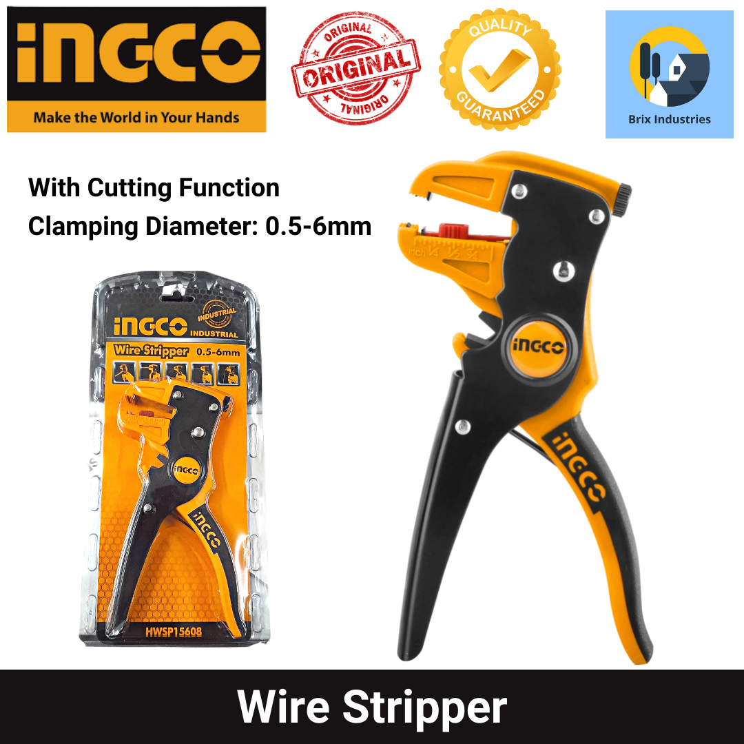 Ingco Wire Stripper HWSP15608 with Cutting Function | Lazada PH