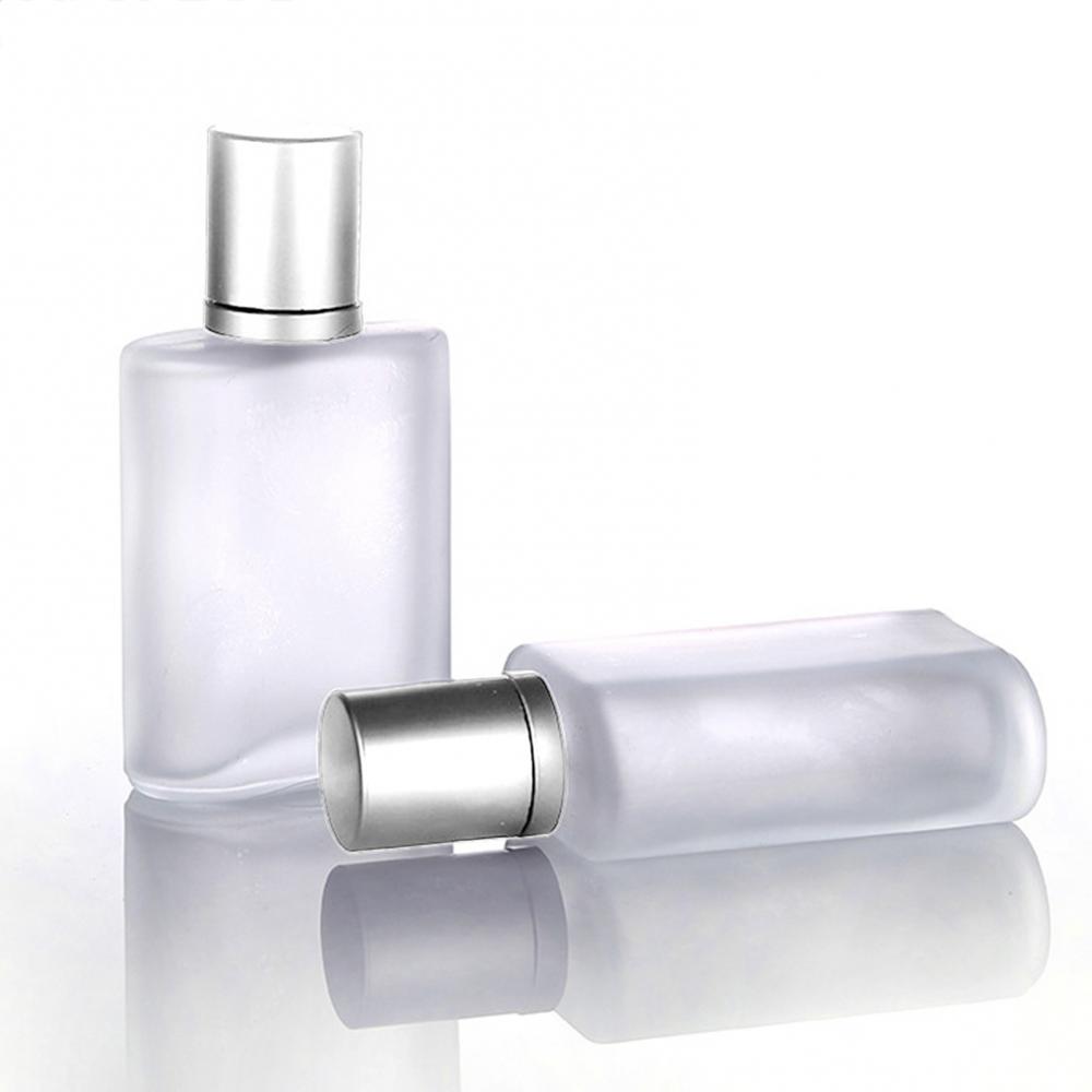 50ml 30/glass Spray Bottle Frosted Square Glass Perfume Bottle Fine ...