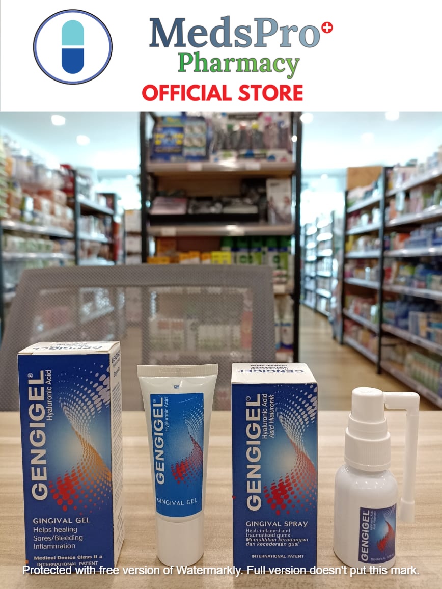 GENGIGEL GINGIVAL SPRAY 20ML/GEL 20ML | Lazada