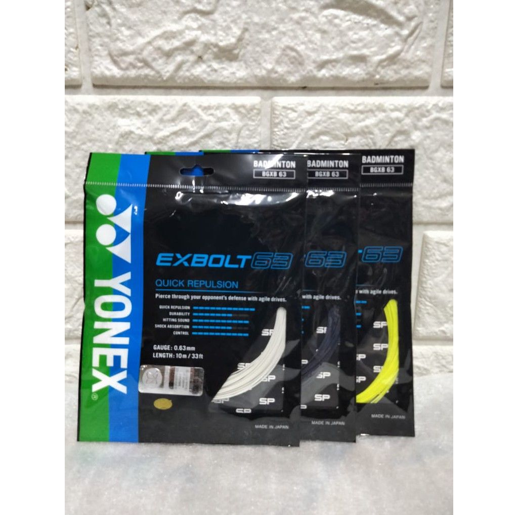 SENAR YONEX EXBOLT 63 BADMINTON | Lazada Indonesia