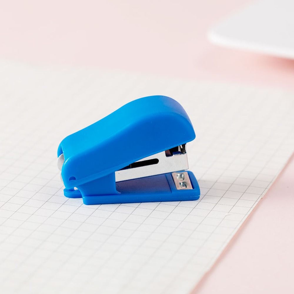Mini Effortless Labor-Saving Stapler Set Small Fixing Bookbinding ...