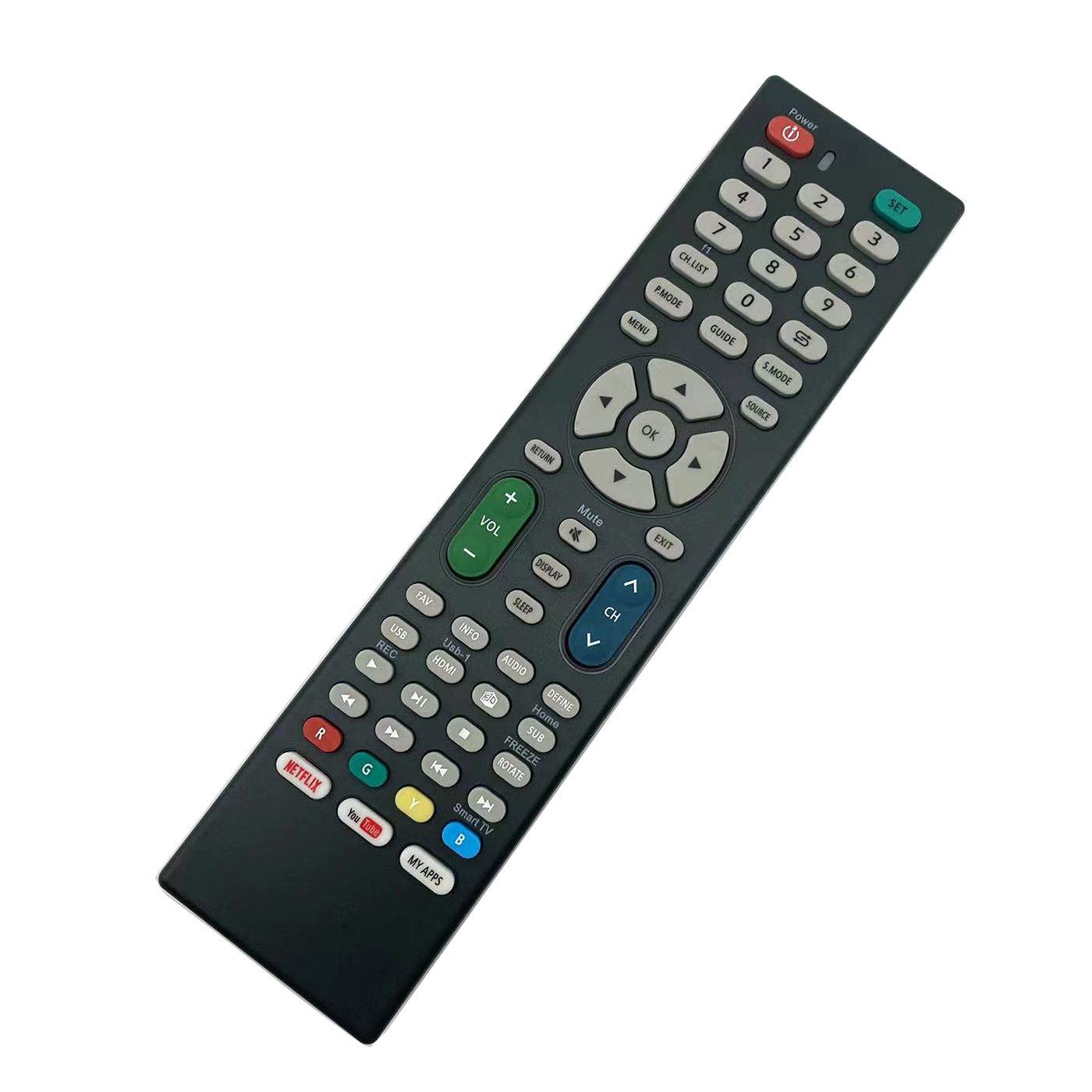 Lcd Led Tv Remote Control For Transtec Orient Nobel Singer Myone Asano ...