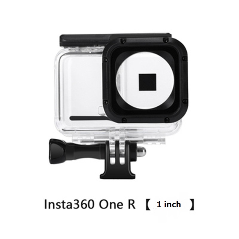 Waterproof Housing Case for Insta360 ONE R 4K Wide Angle Mod 1 inch ...