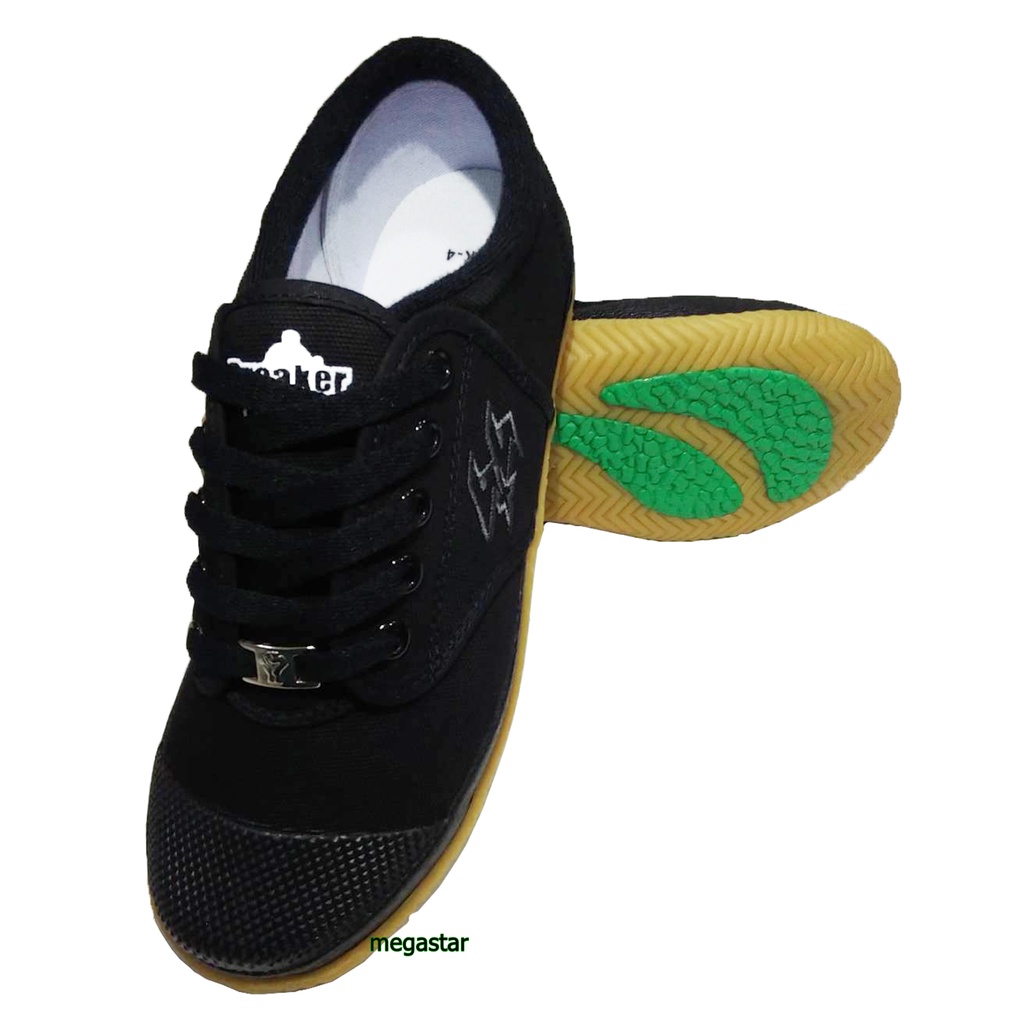 BK4 Breaker เบรกเกอร์ พื้นส้ม BK-4 รองเท้าผ้าใบนักเรียนสีขาว มีครบไซส์ ...