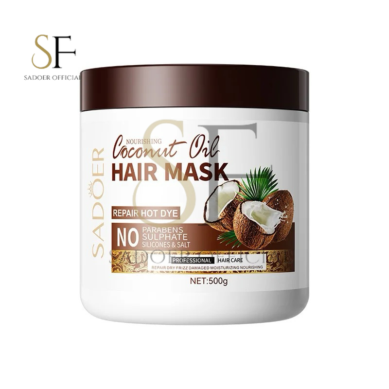 SADOER_Official Nourishing Coconut Oil Hair Care Body Care Series Moisturizing Anti-Chapped Anti ...