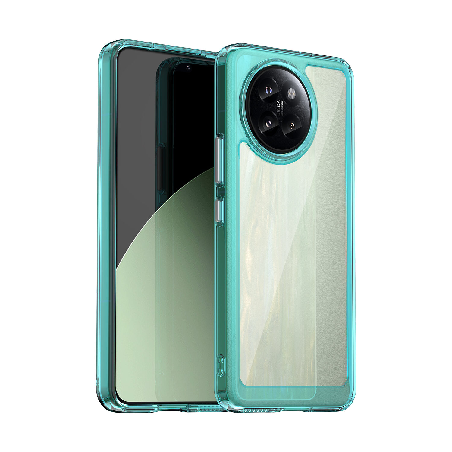 lthmy for Xiaomi Redmi Turbo 3 Poco F6 case Transparent Hard Back with ...