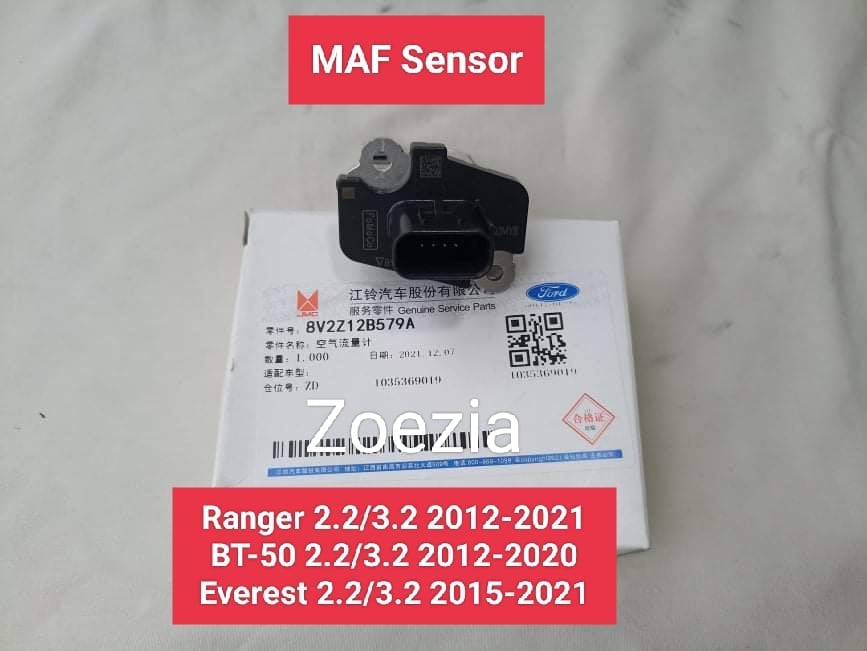 MAF Sensor Ford Ranger 2.2/3.2 2012-2021, BT-50 2.2/3.2 2012-2020 and ...
