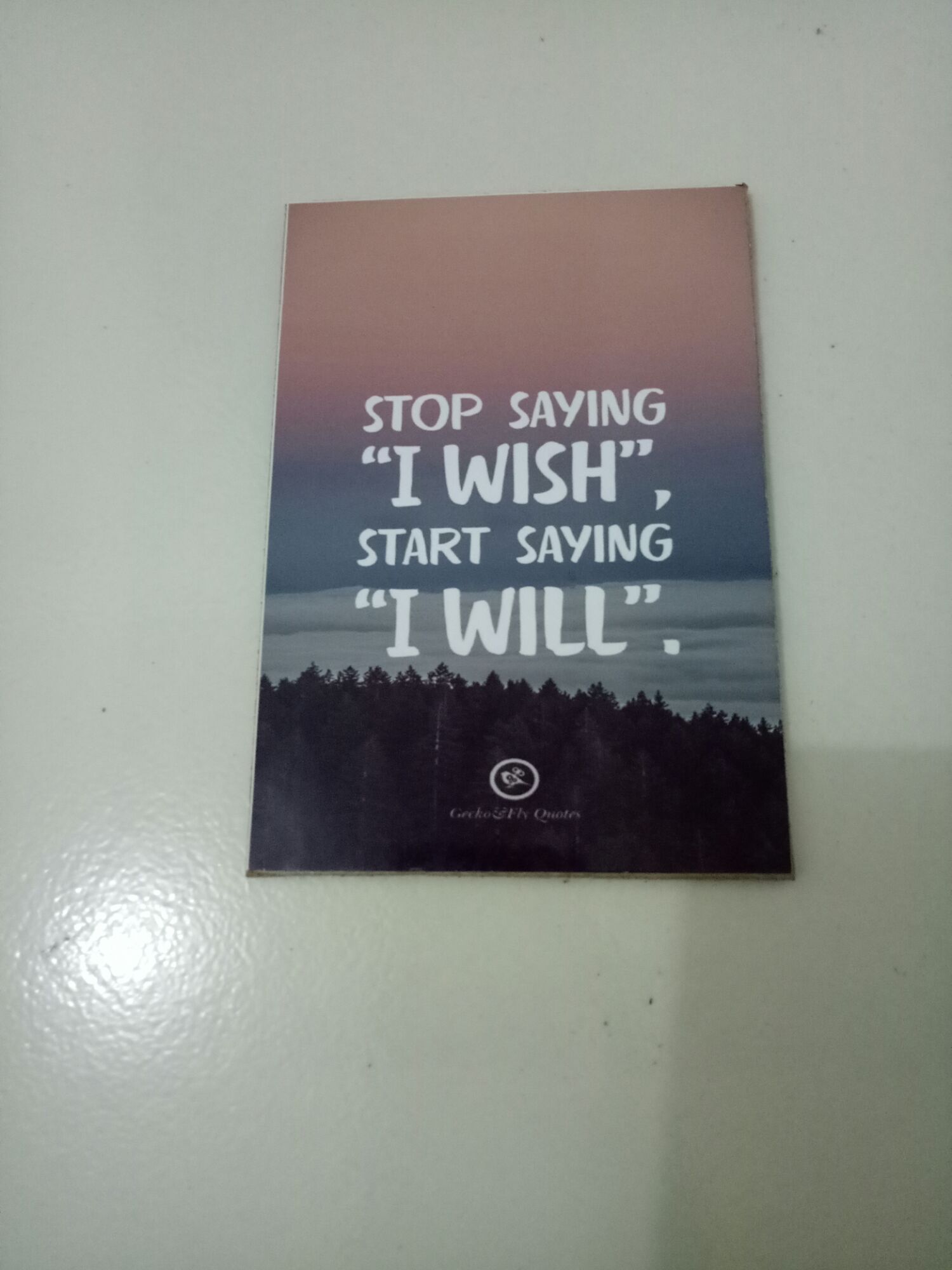 poster kata2 dinding mini 10x15cm tinggal tempel bisa COD | Lazada ...