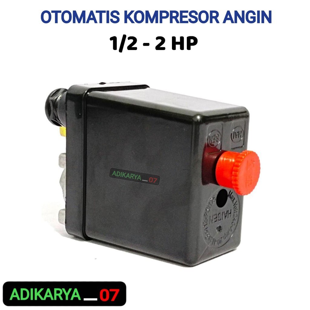 Otomatis Kompresor Angin 1/2-2 hp 1 LUBANG Pressure Switch Kompresor 1/ ...