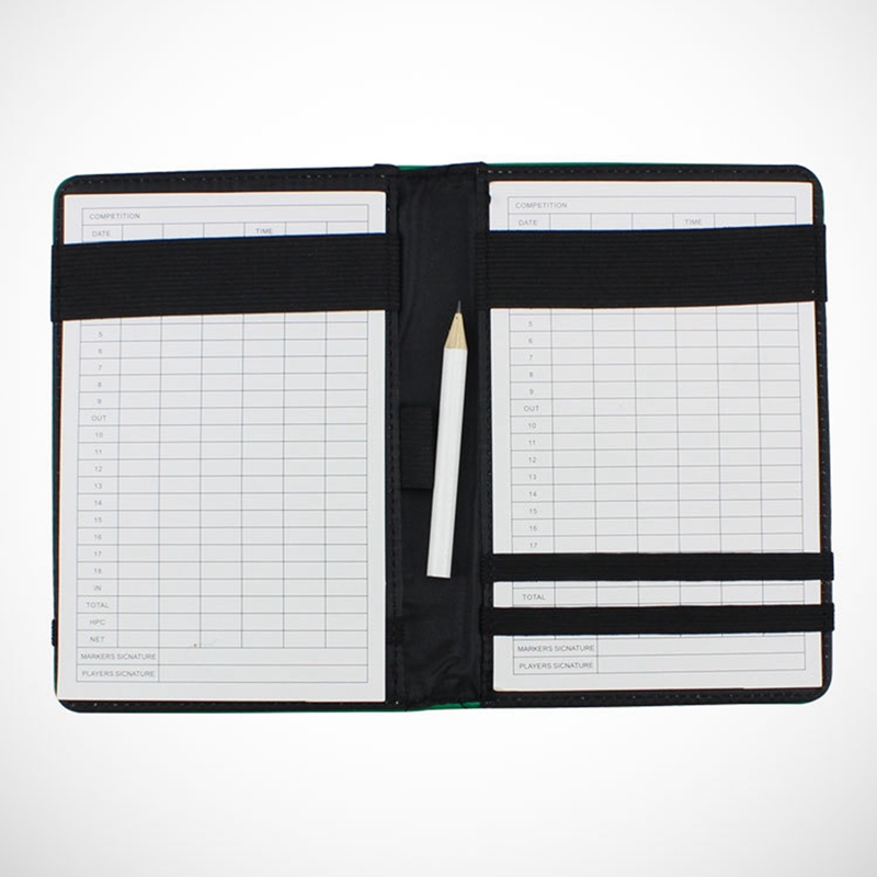 Golf Score Card Holder Score Book Personalized Golf Scorecard Holder ...