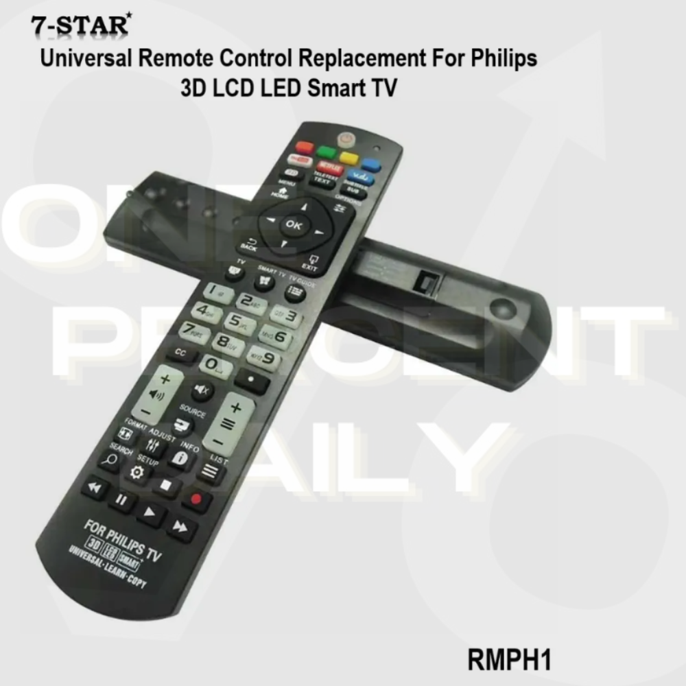 PHILIPS TV Remote Control | Universal Plug & Play for all LCD LED TV ...