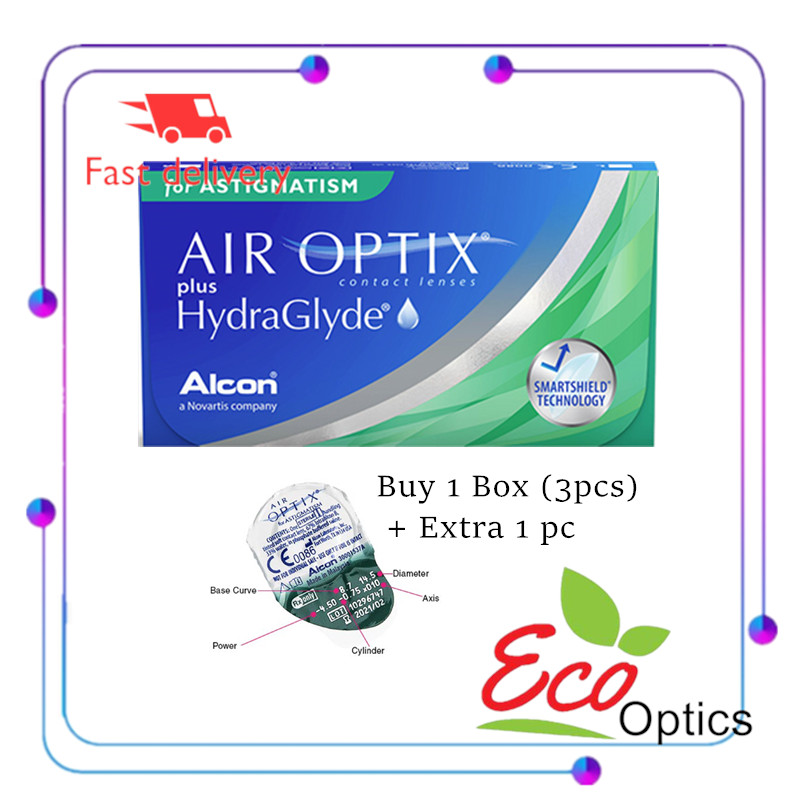 Alcon Air Optix Toric Silicone Hydrogel Monthly (3piece/box)Air Optix ...