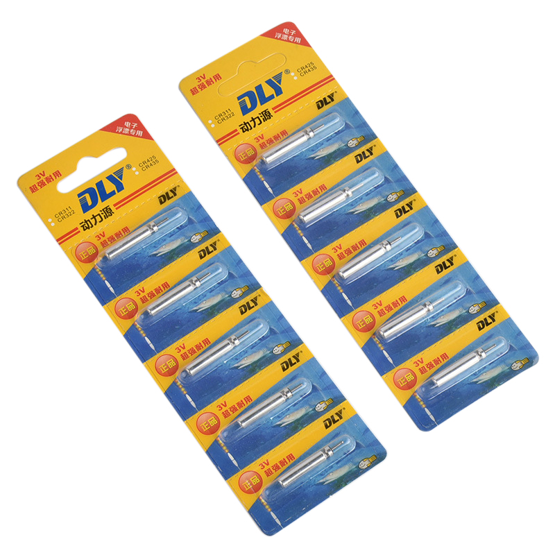 5pcs/lot CR425 Batteries Fishing Electric Floats 3V Night Light Lithium ...