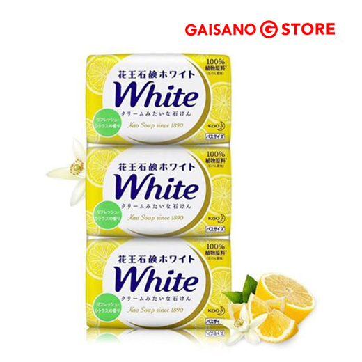 KAO White Refresh Citrus Fragrance Bar Soap 3's | Lazada PH
