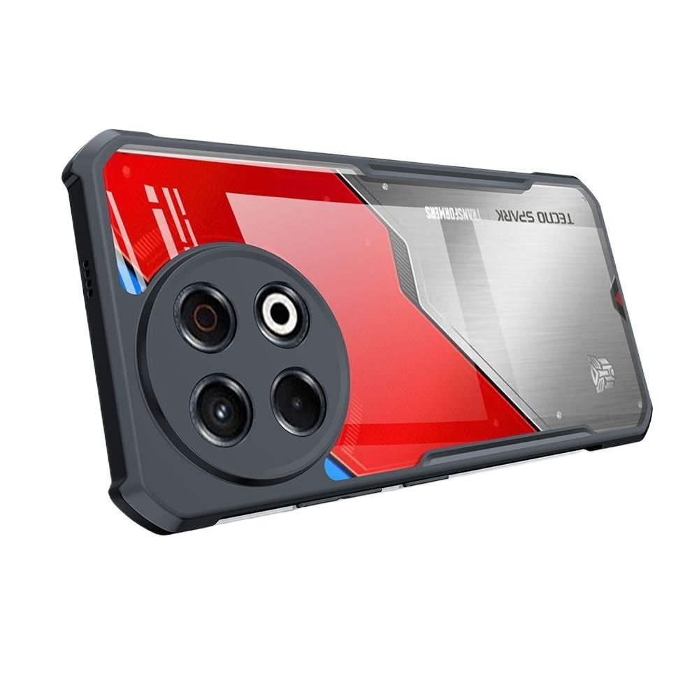 For Tecno Spark 30 Pro Transparent Back Case Luxury Xundu Shock-Proof ...