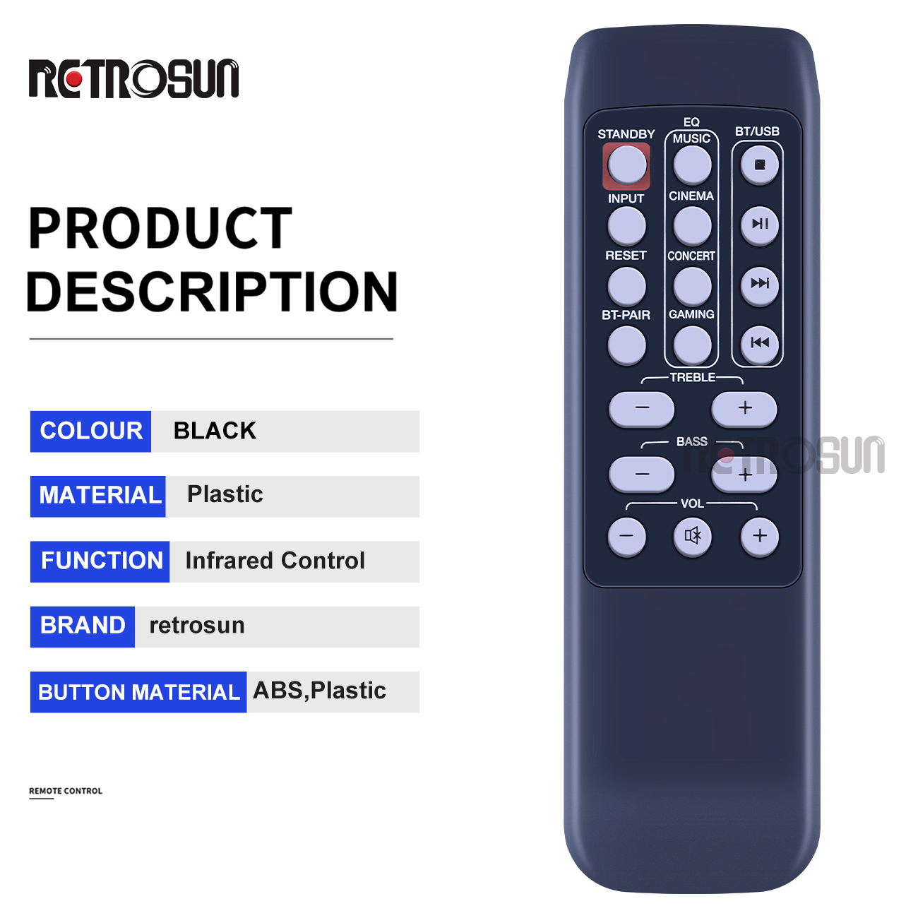 【Must-Have Gadgets】 New Remote Control For Creative Stage 2.1 Soundbar ...