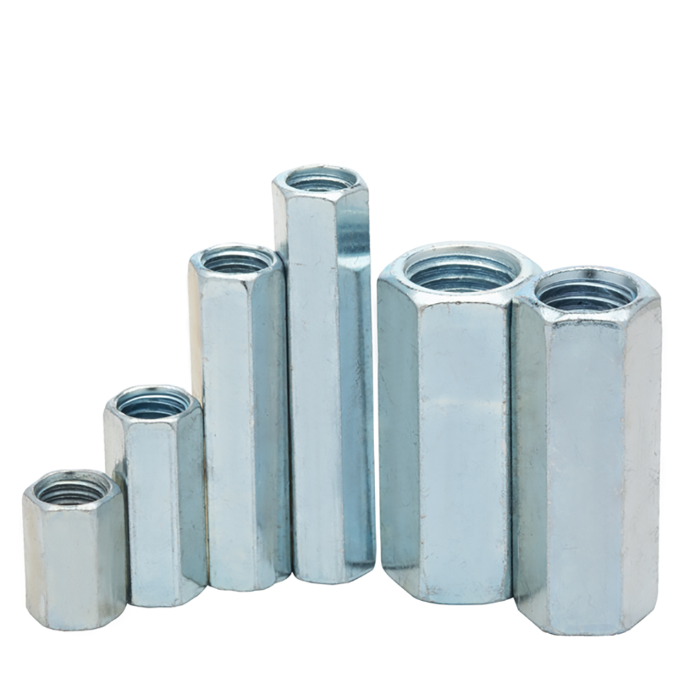 Carbon Steel Hex Standoff Spacer Long Rod Coupling Hex Nut Bolt M4 M5 ...