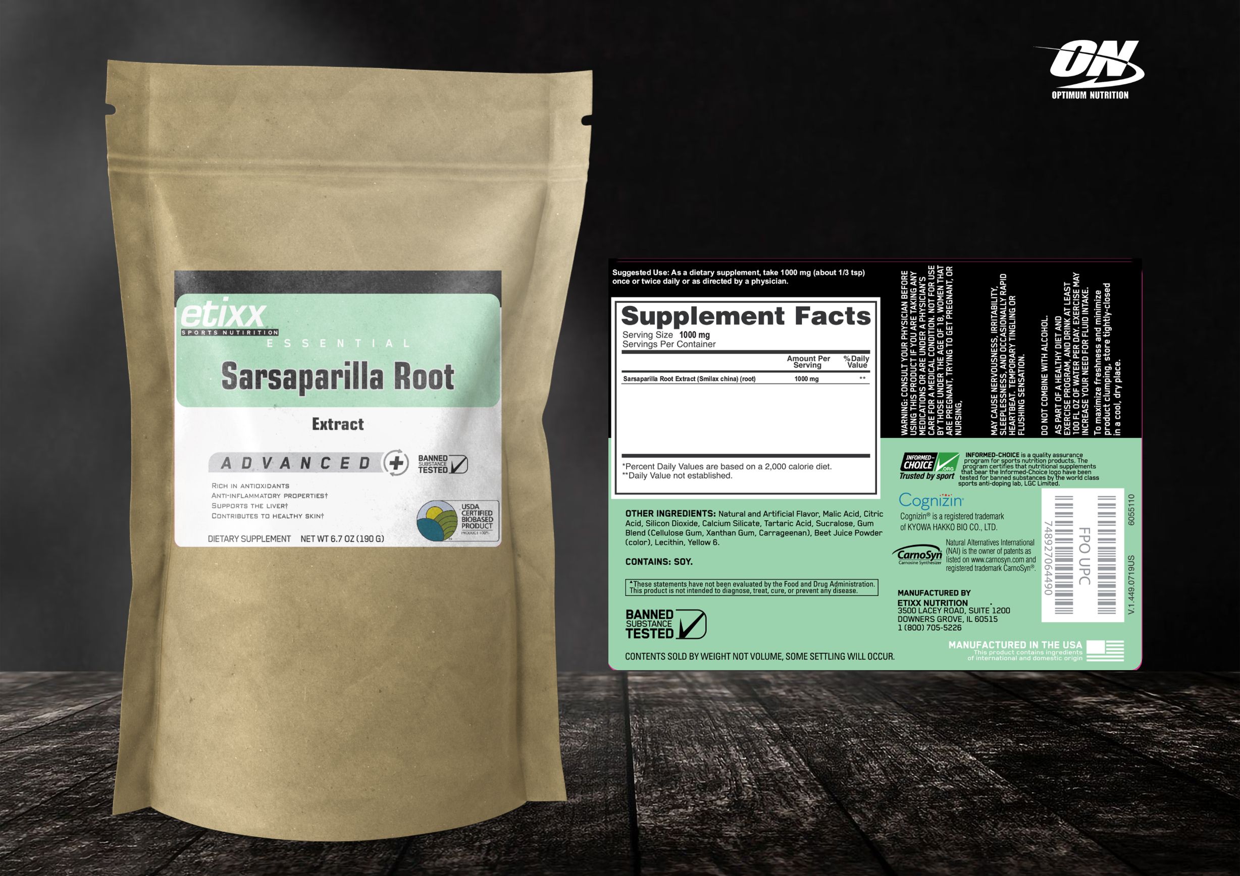Sarsaparilla Root Extract 190Gm | Daraz.pk