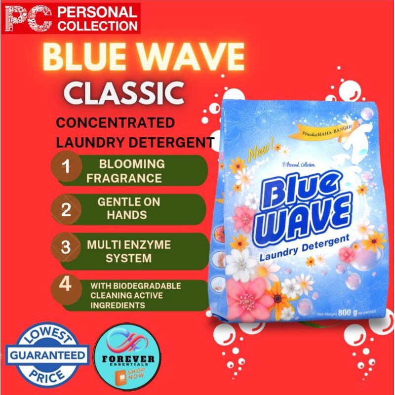 NEW BLUE WAVE POWDER LAUNDRY DETERGENT 800GRAMS | Lazada PH