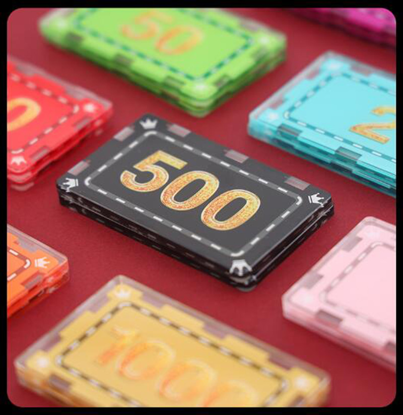 【Salt & Story】10pcs/lot Square Round Texas Poker Chips Coins ...