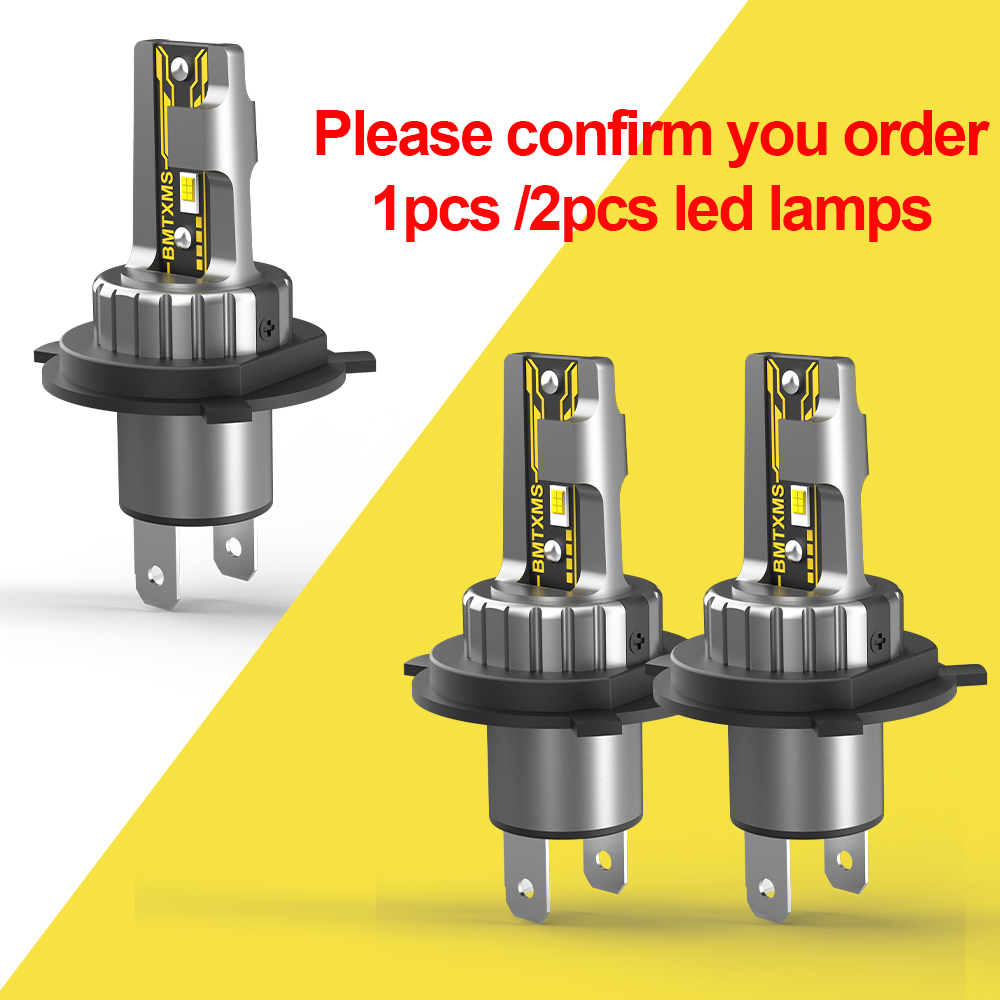 【Must-Have Gadgets】 BMTxms H4 LED Motorcycle Headlight Bulbs 12V ...