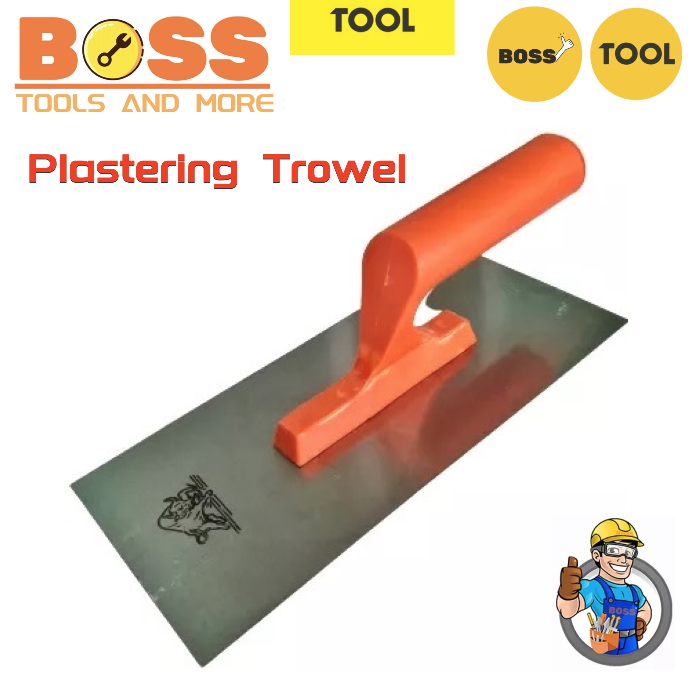 PVC handle Plastering Cement Trowel | Lazada PH