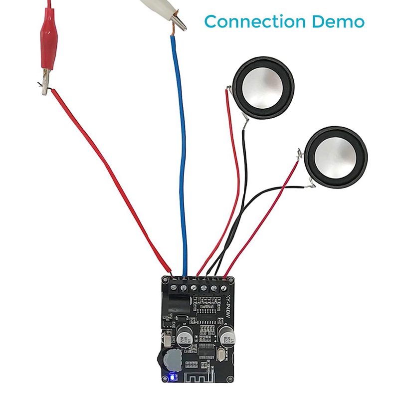 Stereo Bluetooth Power Amplifier Board Remote Control 5V 12V 24V 20W ...
