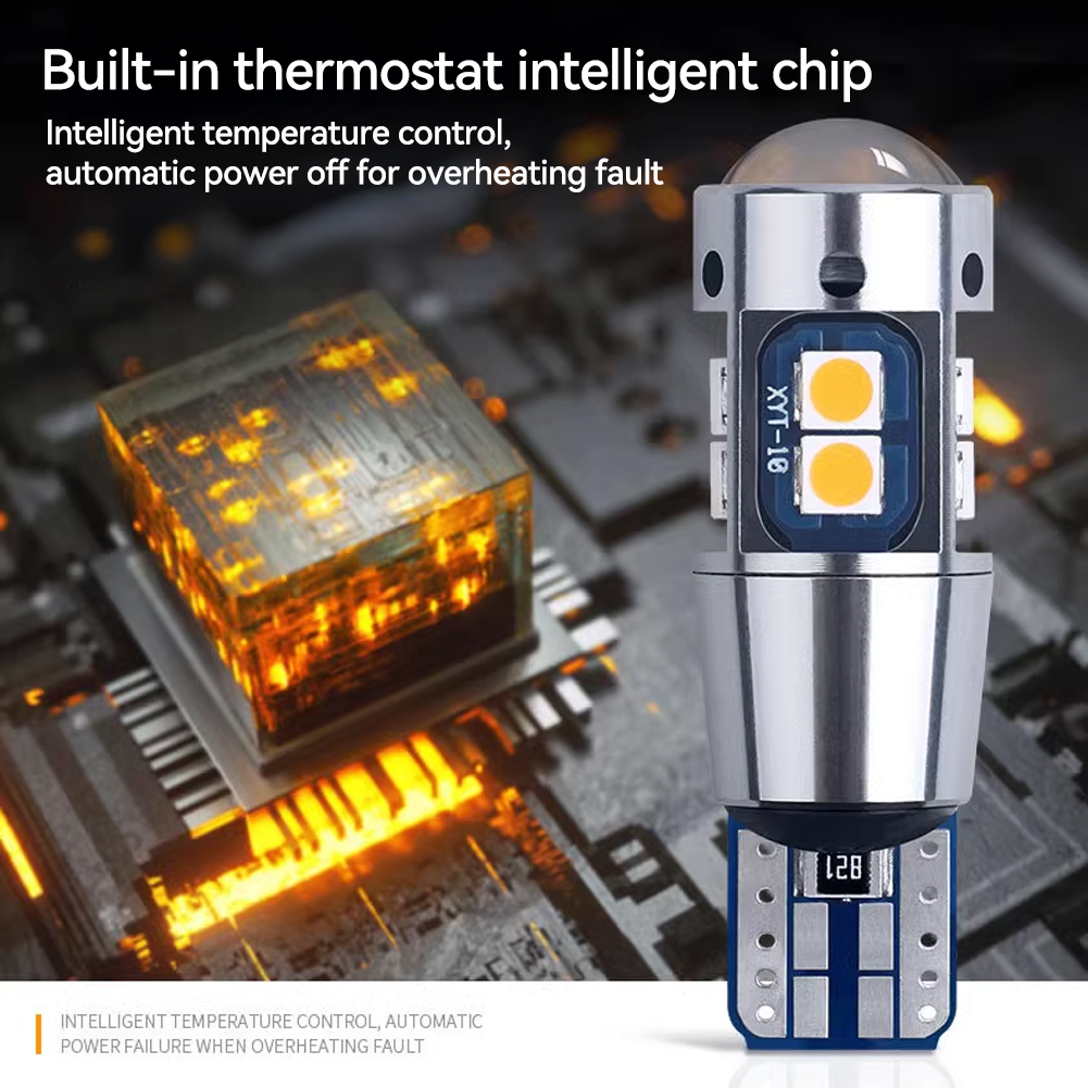 FG T10 Car LED Canbus No Error 5W5 DC 12V 3030 10SMD Interior Side ...