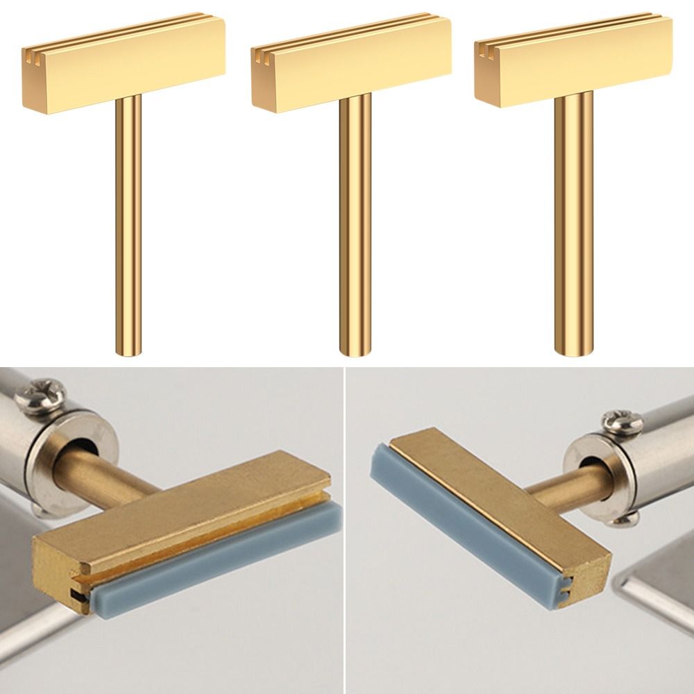 Copper Digital Panel LCD Screen T-head Soldering Iron T Tip Hot ...