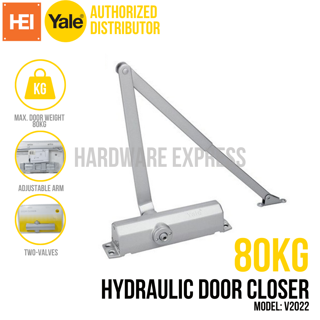 Yale Hydraulic Door Closer Surface Mounted V2022 (Heavy Duty) | Lazada PH