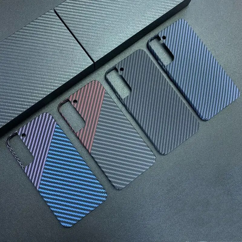 Ultra Thin Carbon Fiber Texture PC Matte Phone Case For Samsung Galxy ...