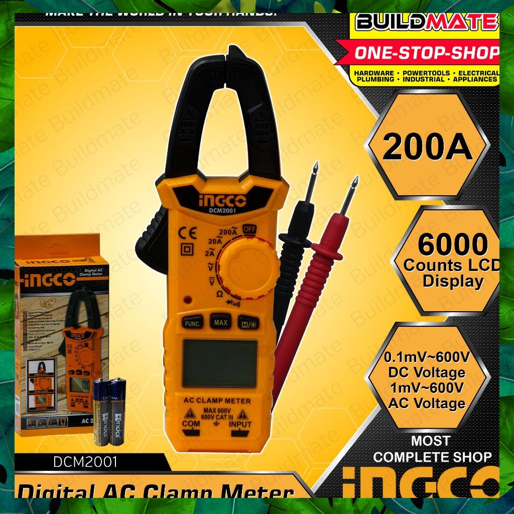Ingco Digital Clamp Meter Review at Helen Byrne blog