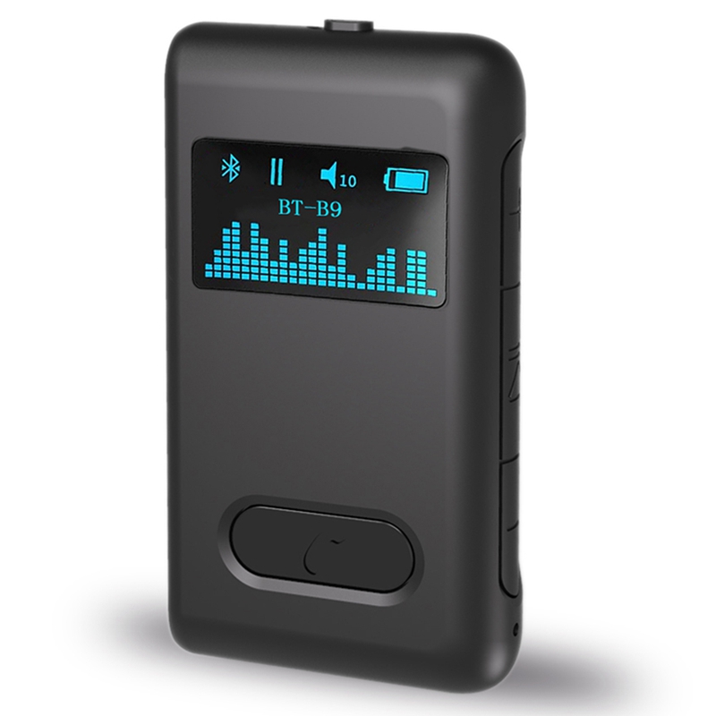 LCD Display Bluetooth 5.0 Audio Receiver 3.5mm AUX RCA Home Music ...