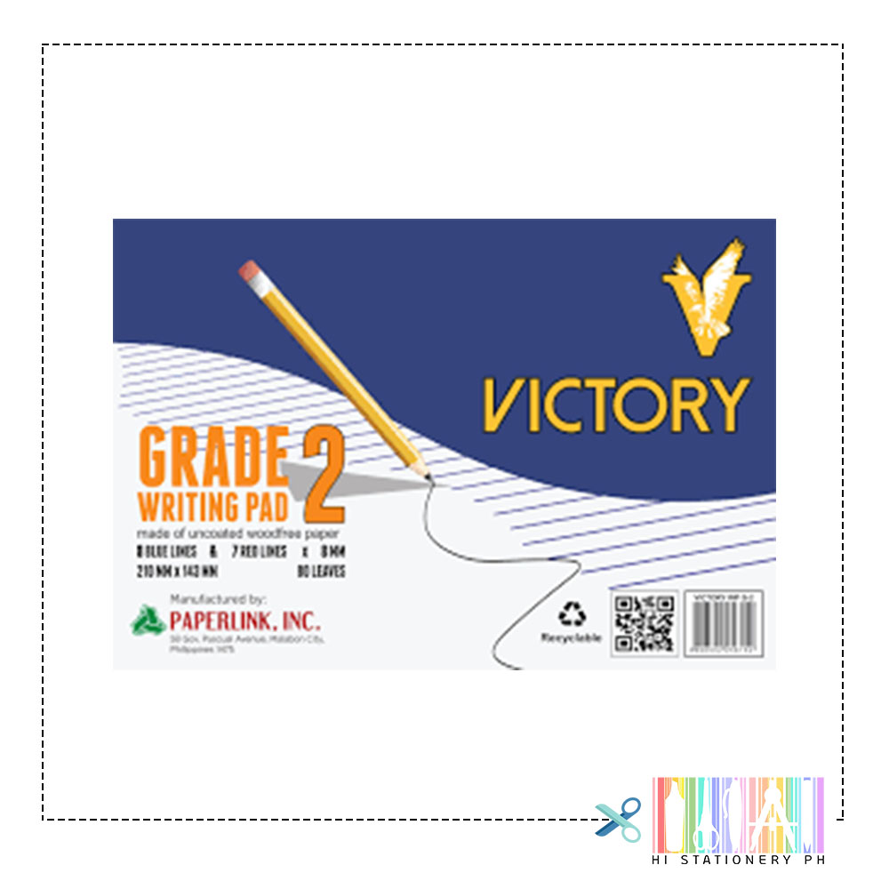 VICTORY Writing Pad / Grade 1 / Grade 2 / Grade 3 / Grade 4 | Lazada PH