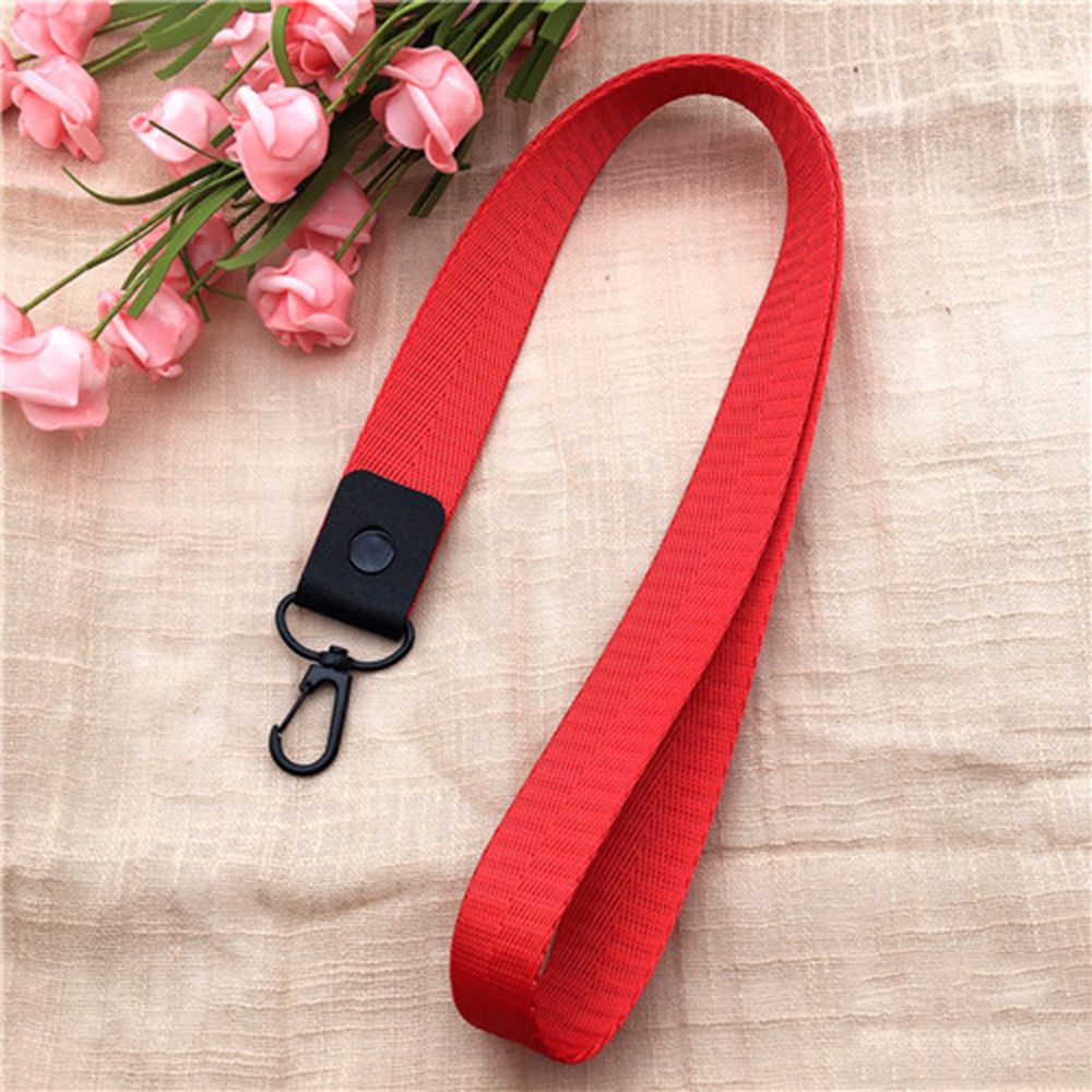 Solid Color Tag ID Card Badge Holder Key Rope Wrist Band Mobile Phone ...