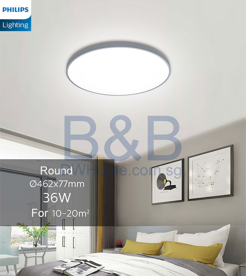 Philips LED CL702 Ceiling Light Tunable Light With AIO Remote Control ...