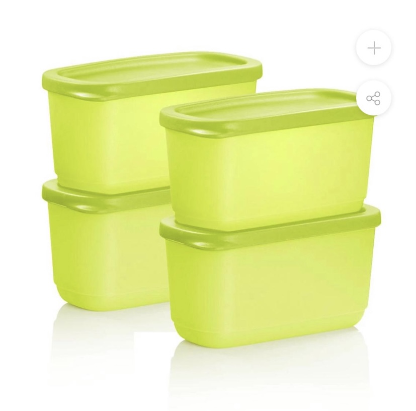 Tupperware Cubix Mini Rectangular Set (4pcs) | Lazada Singapore