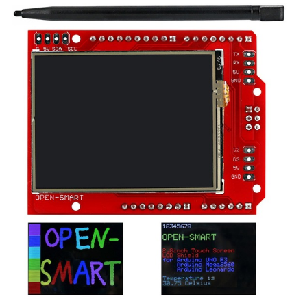2.2 inch Premium TFT Computers touch-screen display, expansion board ...