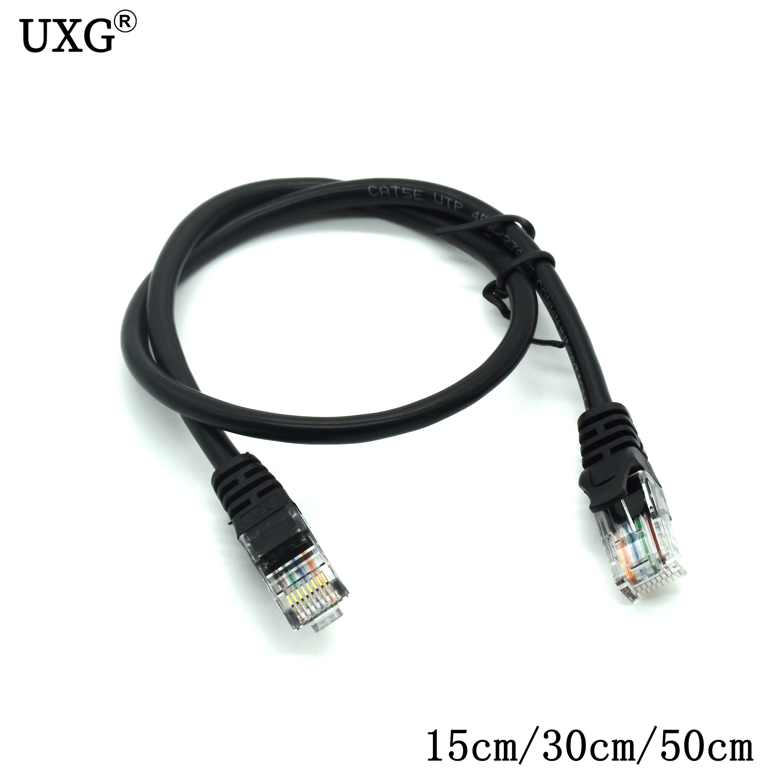 【VogueVenture】Black 10CM CAT5 CAT5e CAT6e UTP Ethernet Network Cable ...