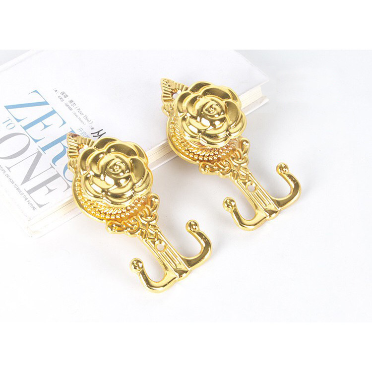 KKC 1 pair Curtain Side Hooks Tie Back Hook Holdbacks Tassel Hanger ...